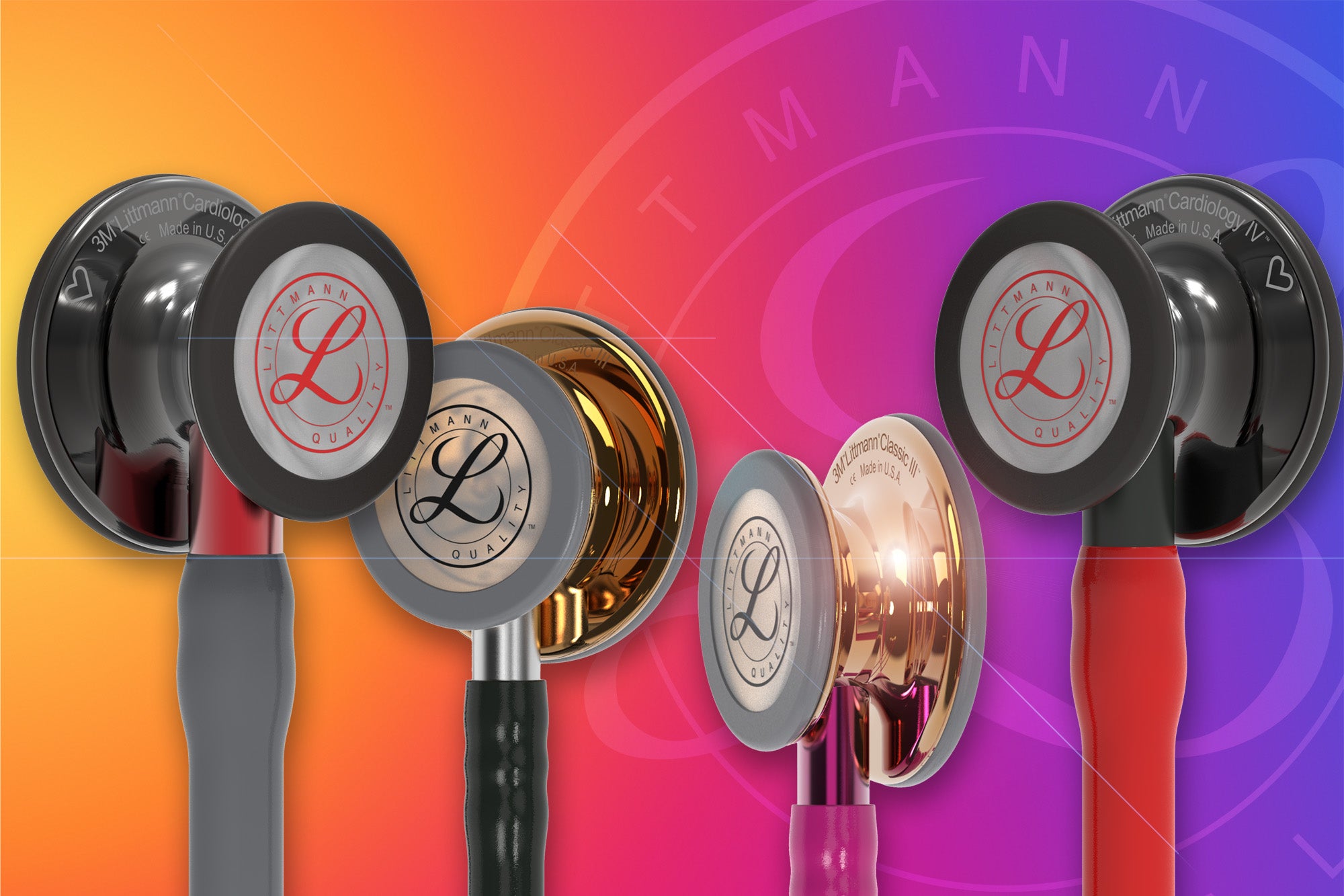 Stéthoscope Littmann | Classic III, Cardiologie IV 3M Distributeur ...